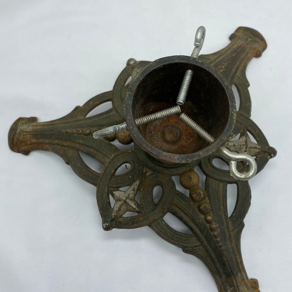 Christmas Tree Stand Cast Iron - Etsy