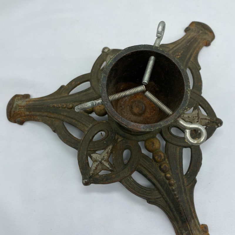 Cast Iron Tree Stand - Etsy