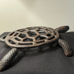 Vintage Cast Iron Turtle Trivet Kitchen Made in Japan - Etsy