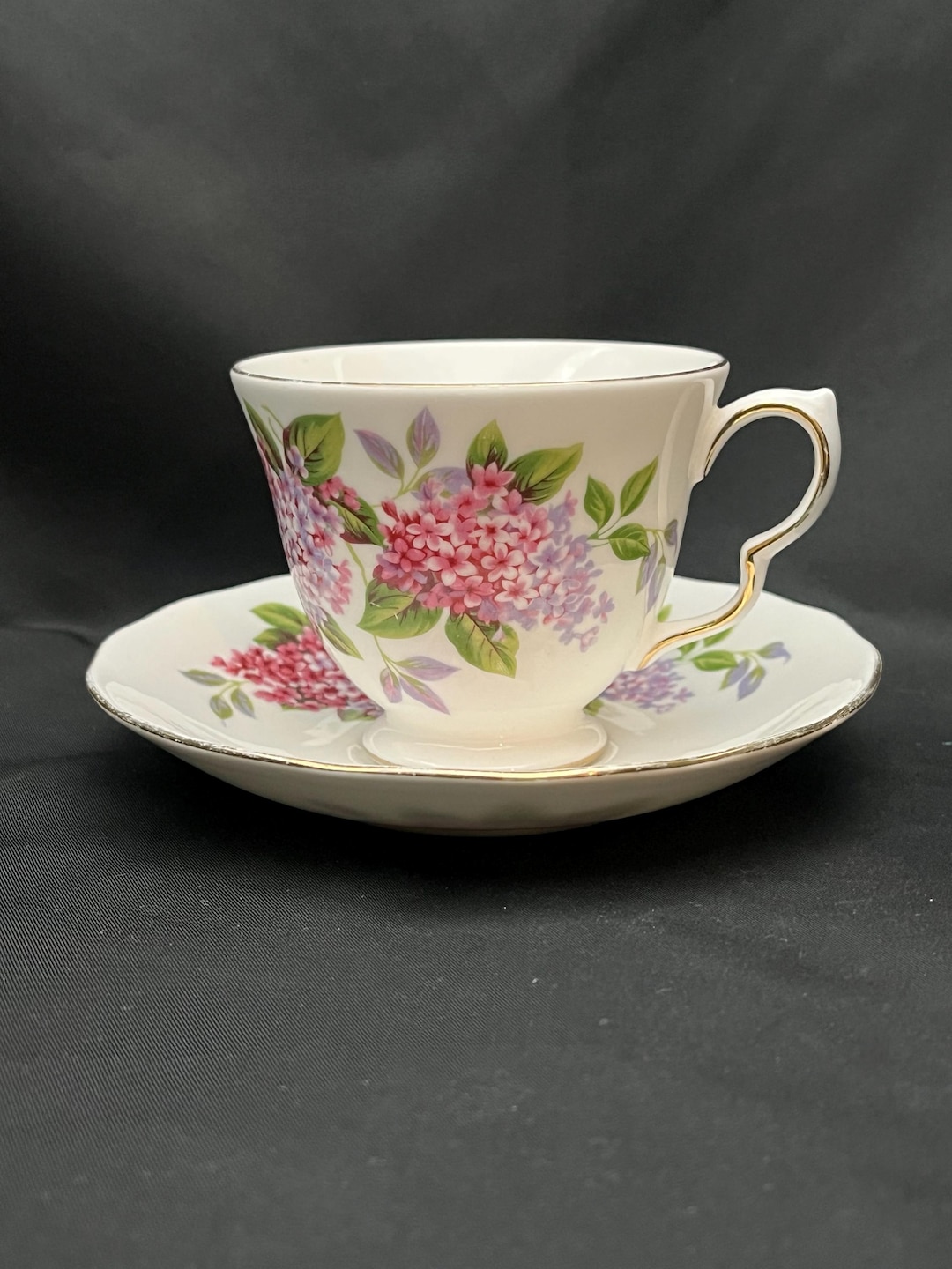 Bone China Queen Anne Lilac Tea Cup,made in England. - Etsy