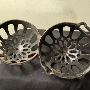 Antique Two Piece Interlocking Cast Iron Black Painted General Store ...