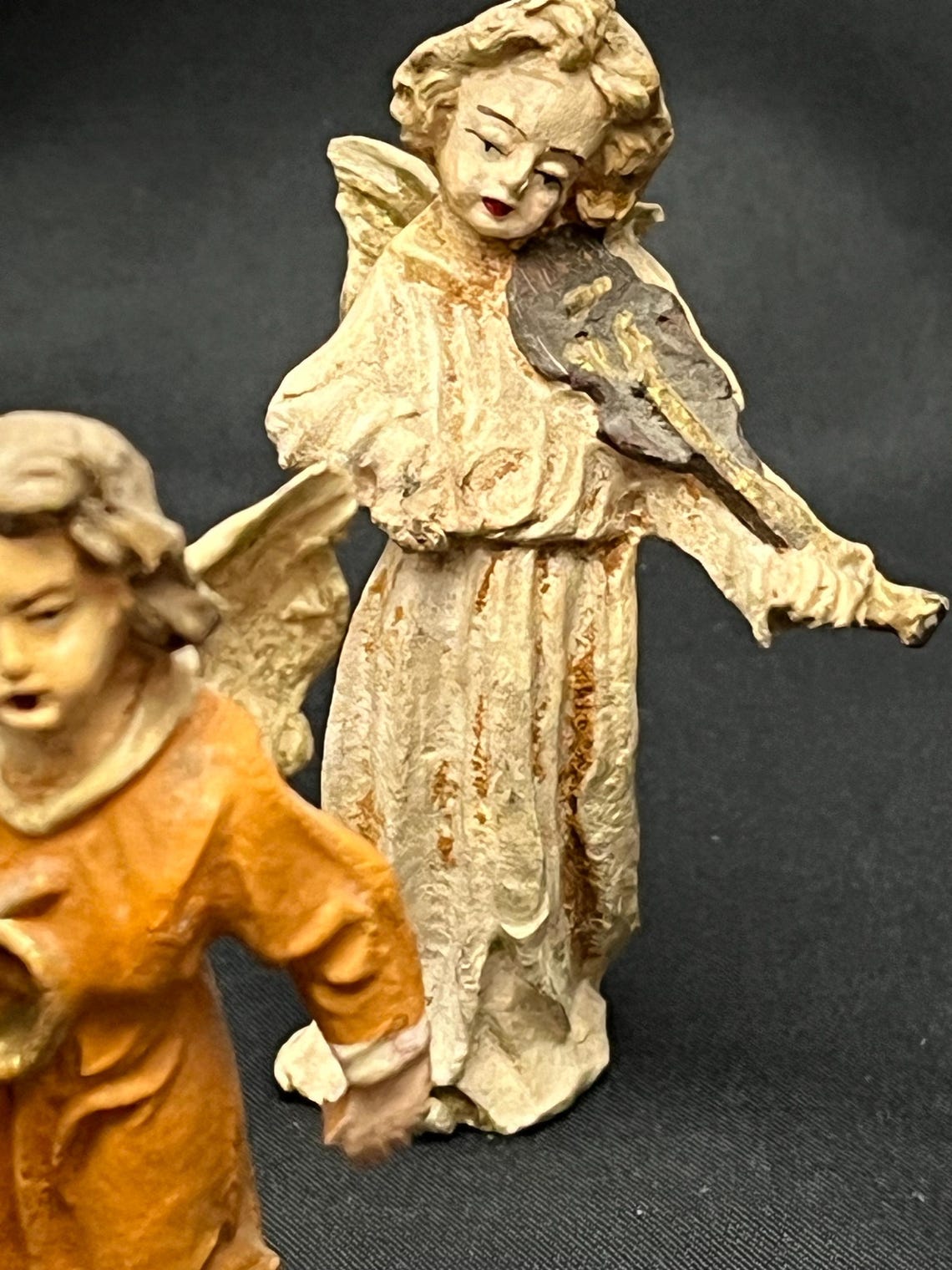 Five Vintage Paper Mâché Musical Angels. - Etsy
