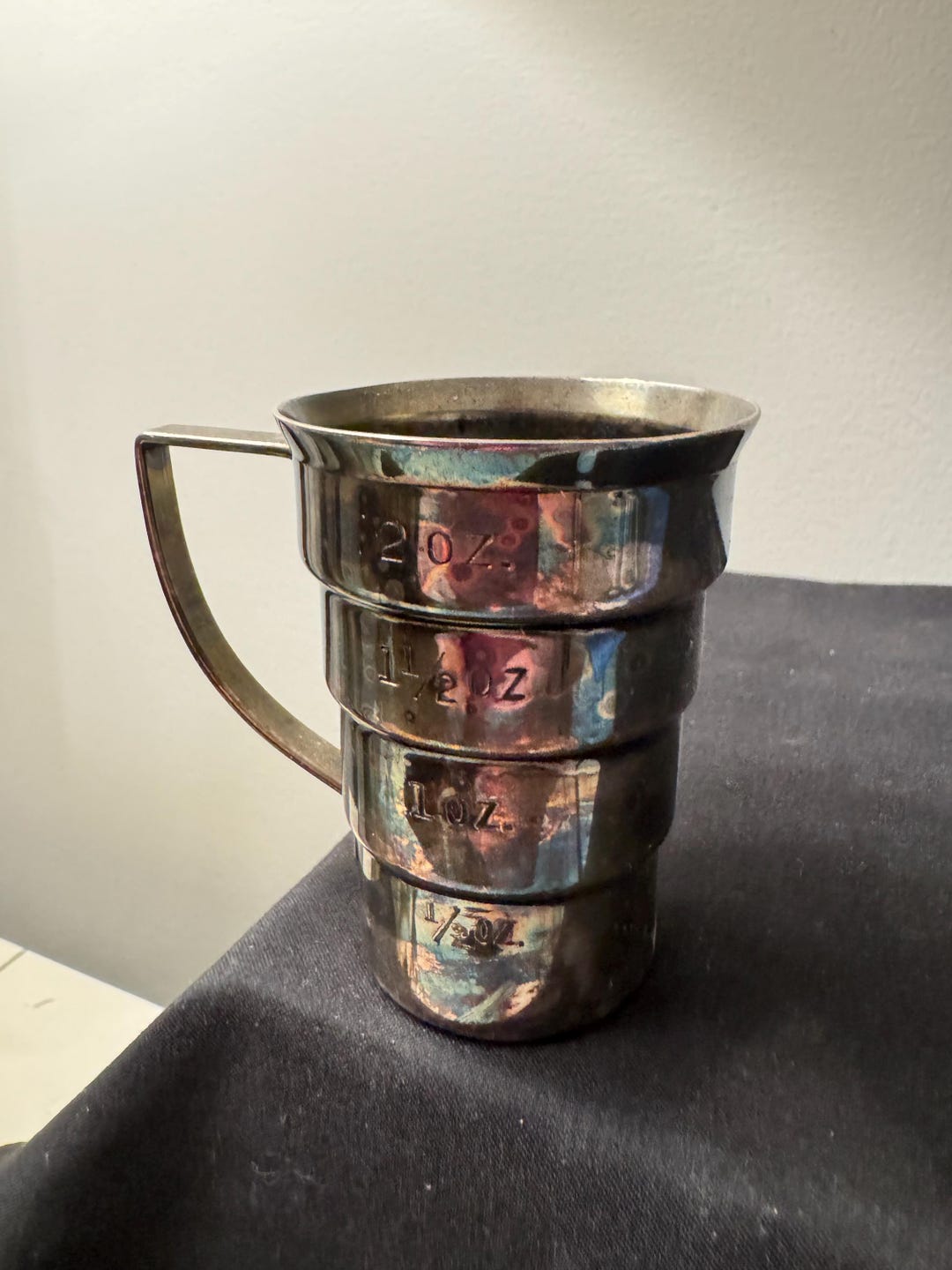 Vintage Art Deco Silver Plate Napier Cocktail Jigger Measure Barware - Etsy