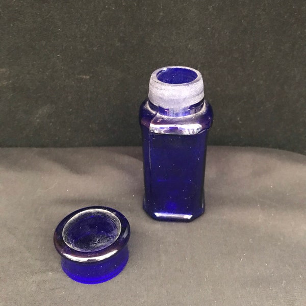 Cobalt Blue Bottle Etsy