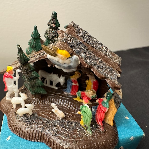 Nativity Scene Plastic - Etsy