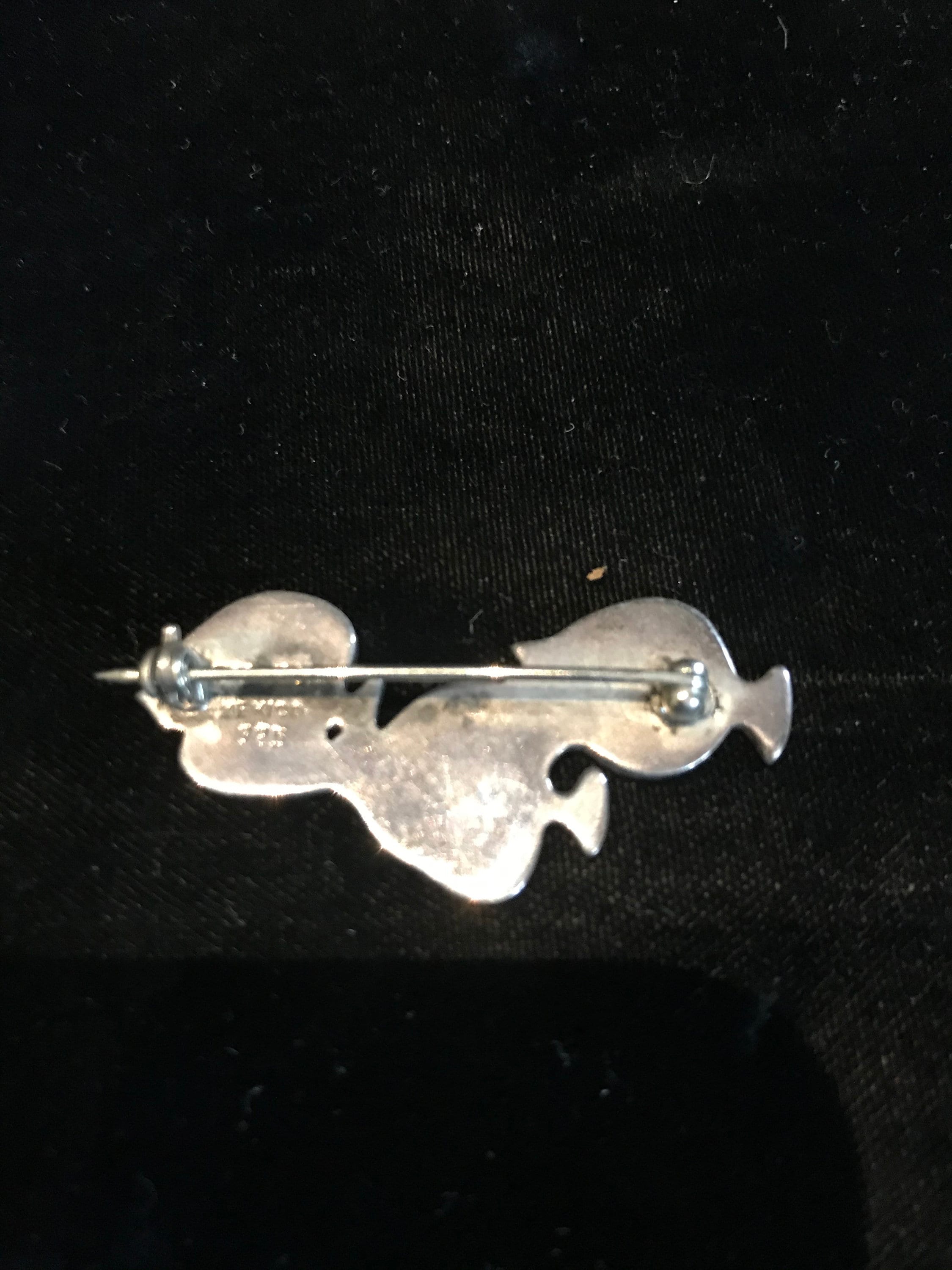 Vintage Sterling Silver Fish Pin Marked TM/79 925. - Etsy