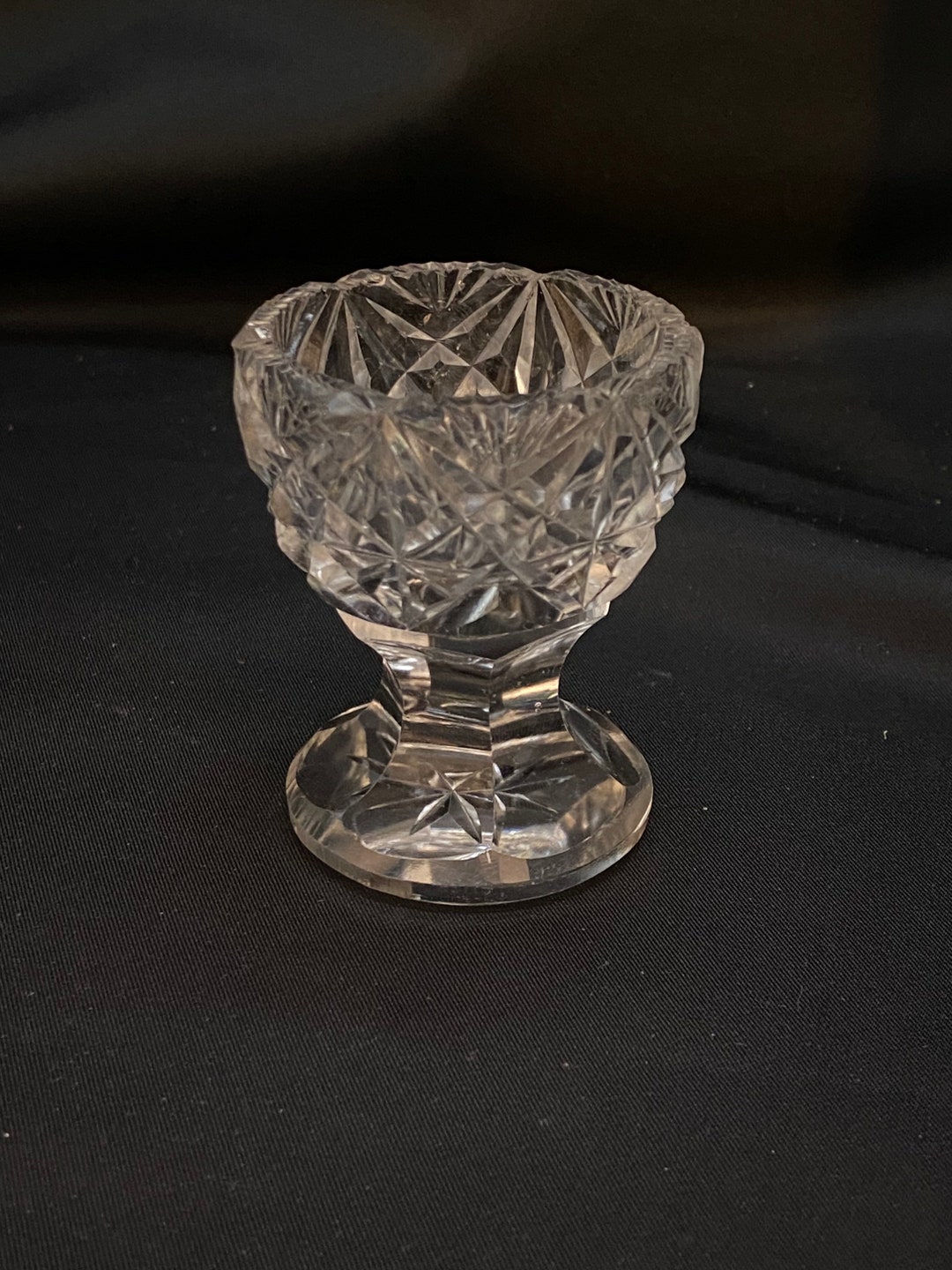 Vintage Cut Glass Crystal a Cup. - Etsy