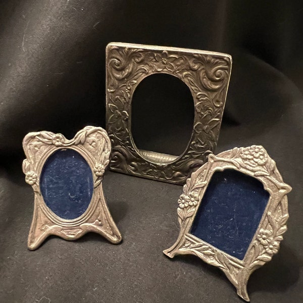 Pewter Picture Frames - Etsy