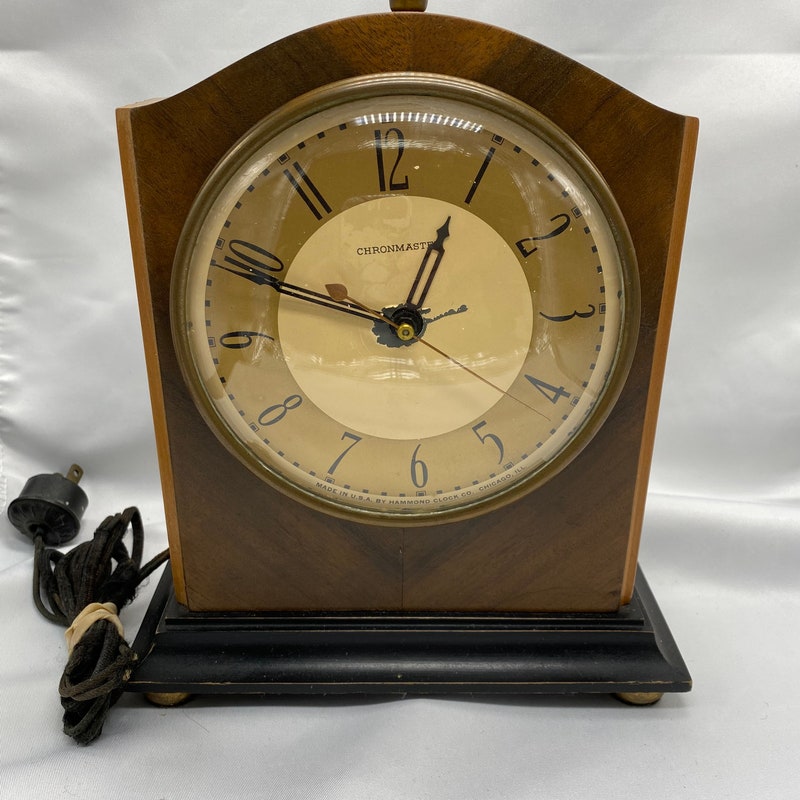 Wood Mantle Clock - Etsy