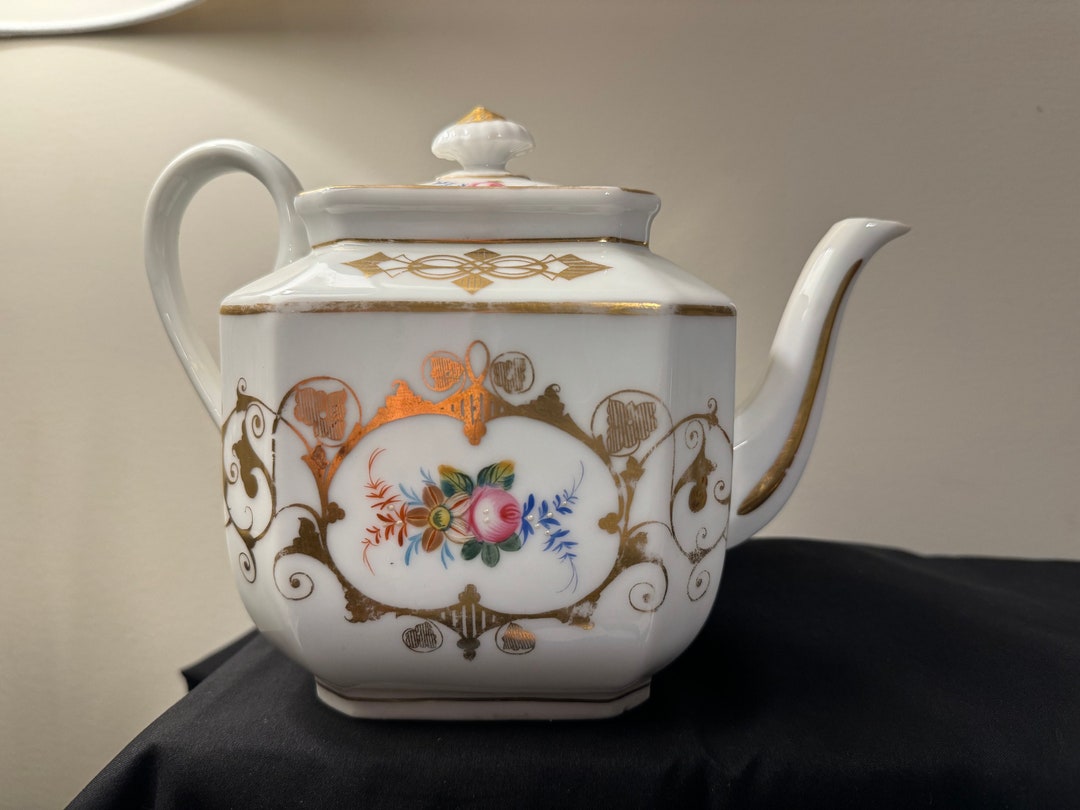 Antique Decorative Napoleon III Porcelain De Paris Style Porcelain ...