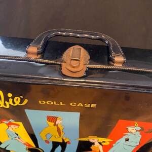 Barbie Doll Case by Mattel 1961 Black Ponytail Barbie Doll Case. - Etsy