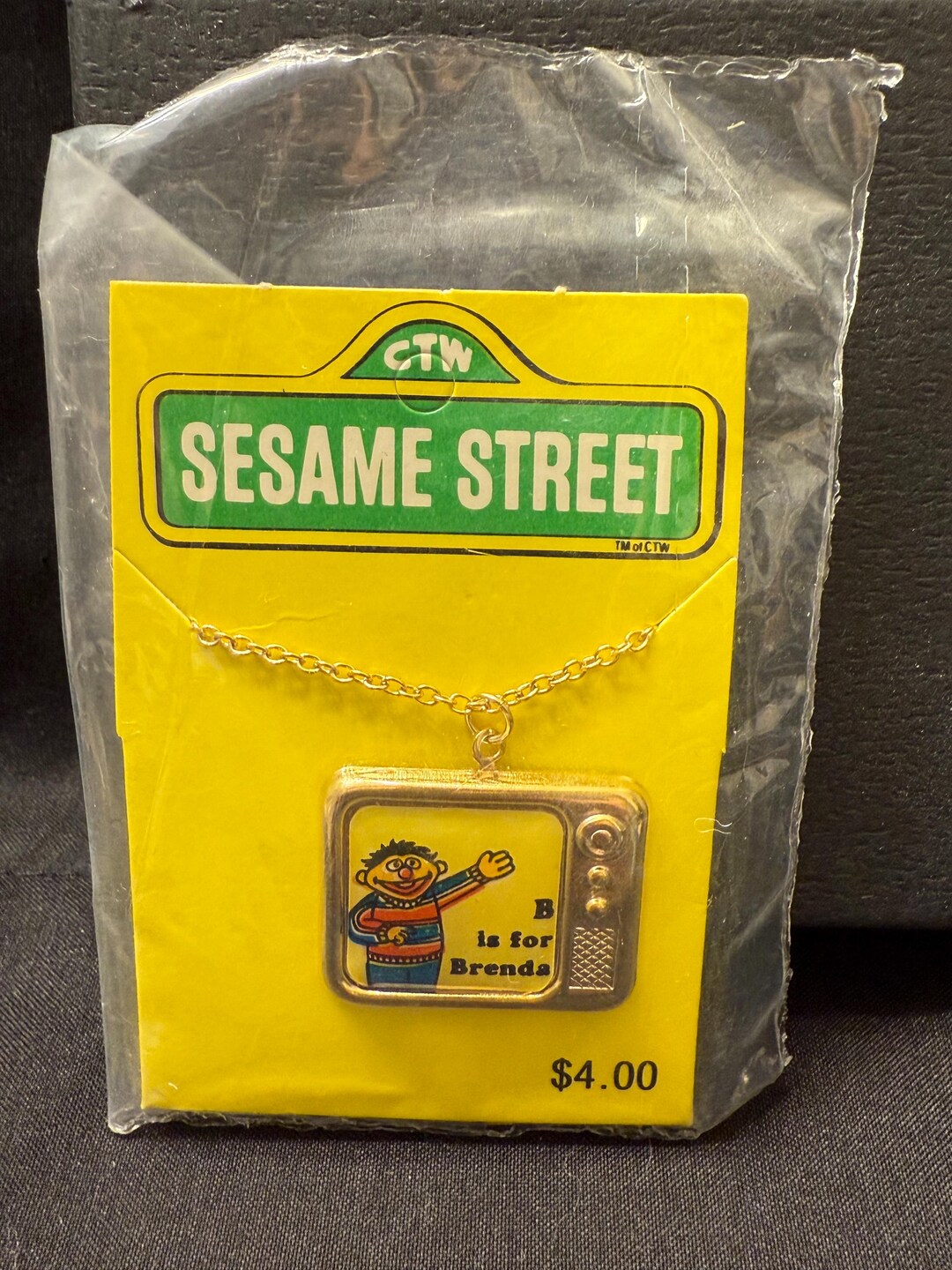 Vintage 1980 Jim Henson's Sesame Street Muppets Television Name ...