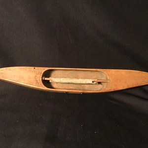 Antique loom boat shuttle weaving loom. | Etsy