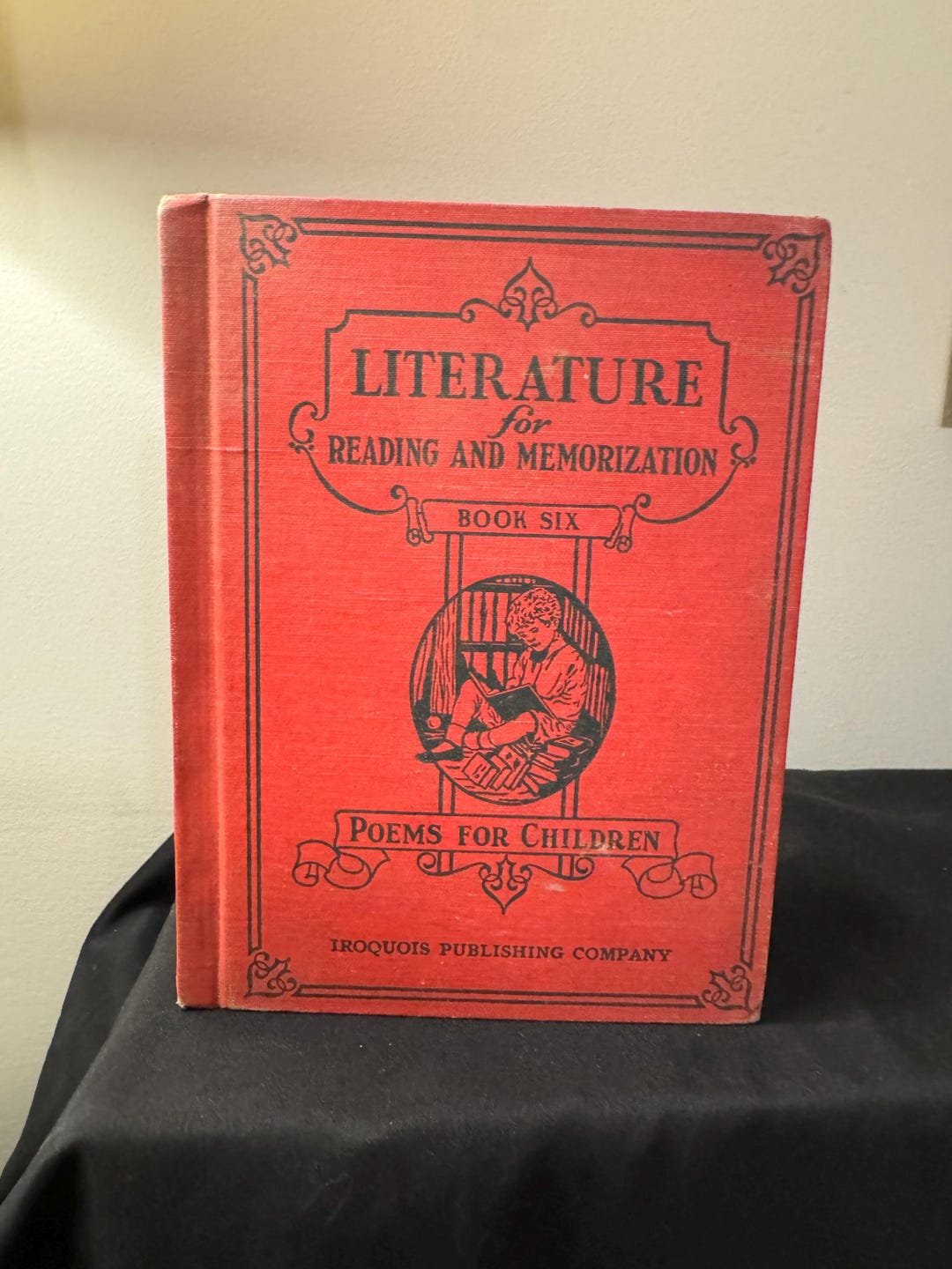 Antique Book Literature for Reading and Memorization for Children Poems ...
