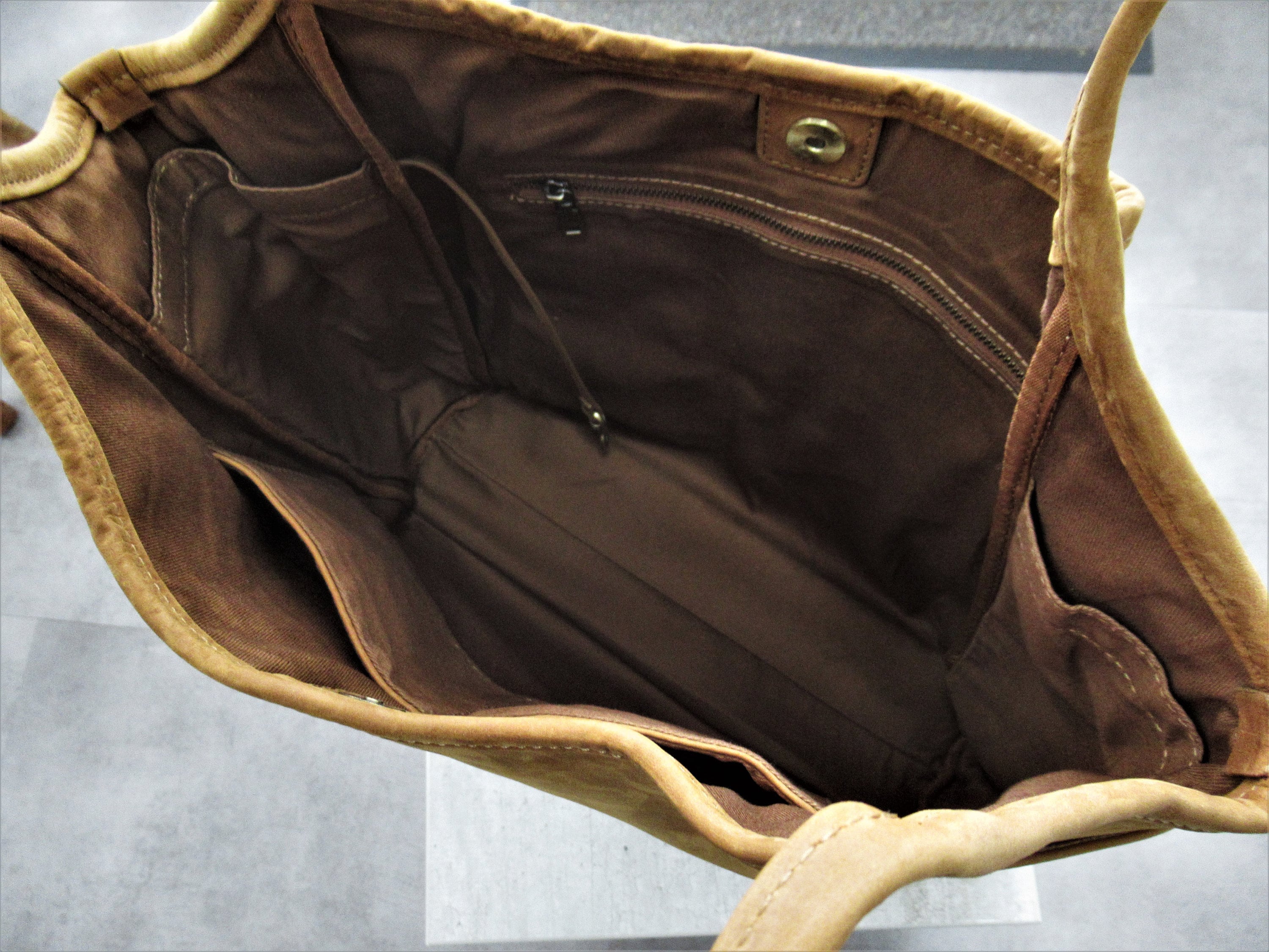 Leather Tote Bag Woman Camel Shoulder Bag Leather Purse - Etsy