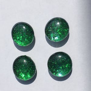 Emerald Green Sparkle Magnets - Green Glitter Magnets - Glittery Office ...
