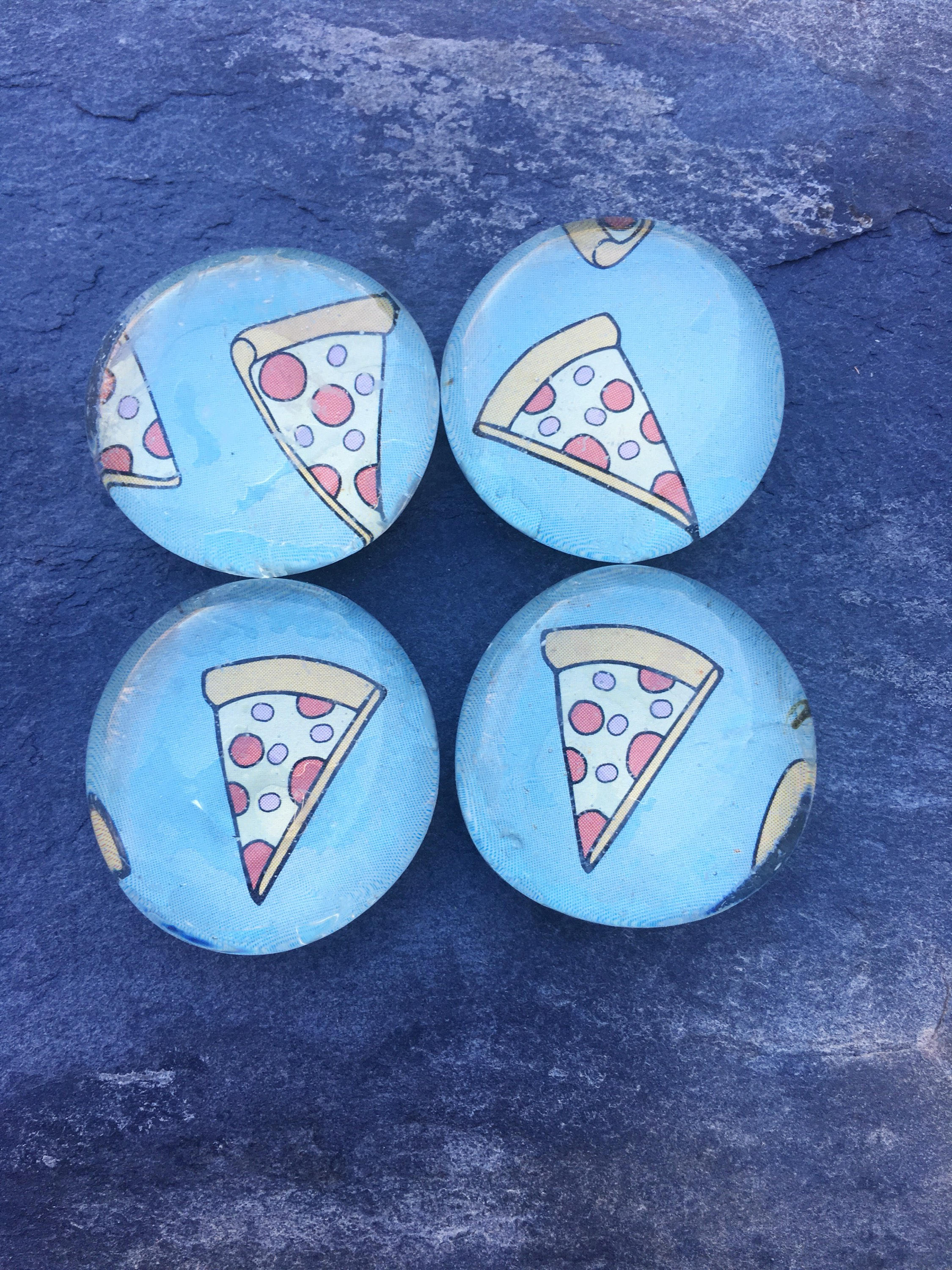 Pizza Slice Magnets Pizza Lover Gift Fun Magnets Kitchen - Etsy
