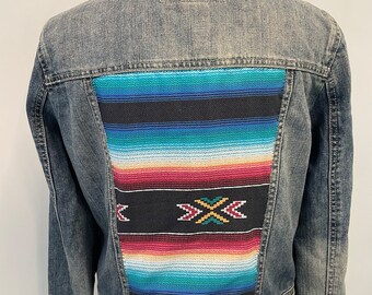 Panel Denim Jacket - Etsy