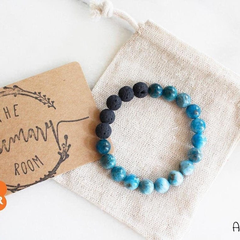 Bracelet Lava Essential Oil - Etsy