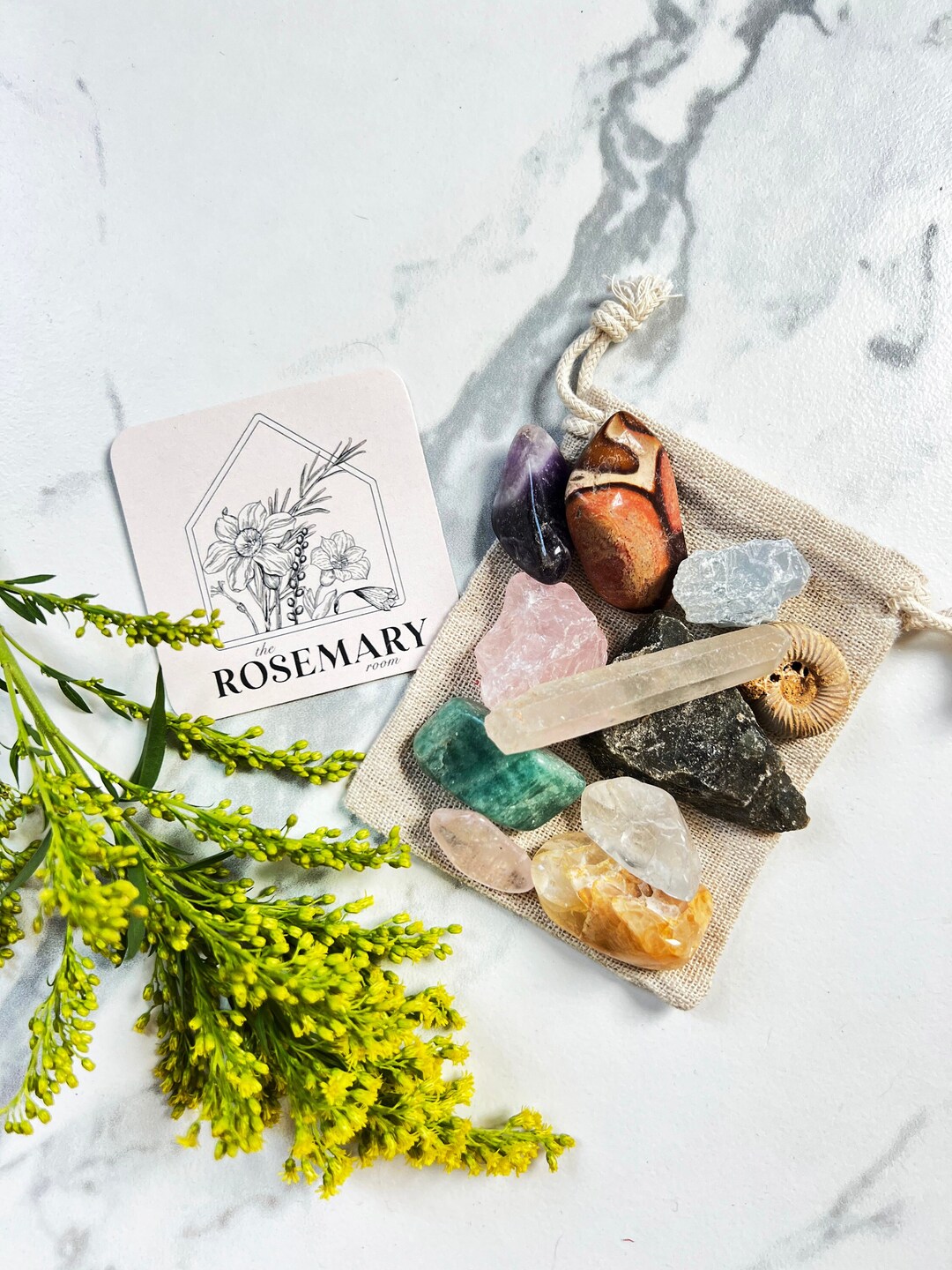 Beginner Crystal Kit Assorted Gemstone Mix T Set Crystal Mystery