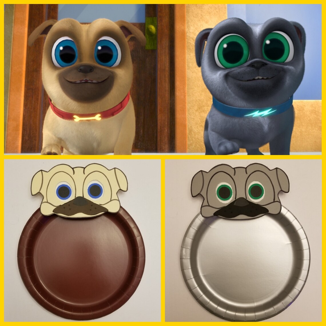 Puppy Dog Pal Plates - Etsy