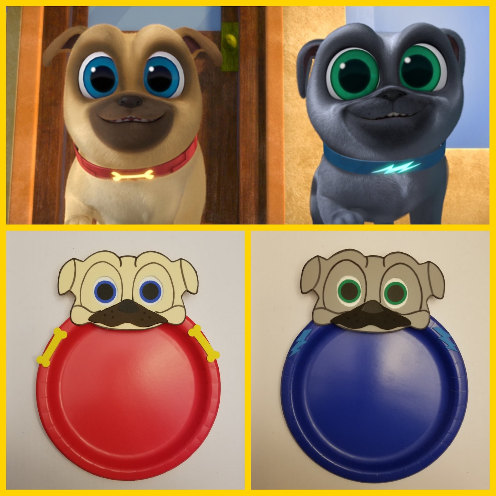 Puppy Dog Pal Plates - Etsy