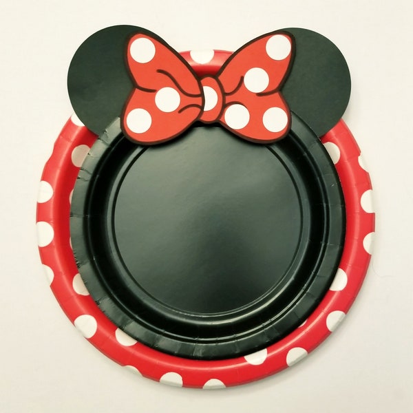 Minnie Mouse Plates - Etsy