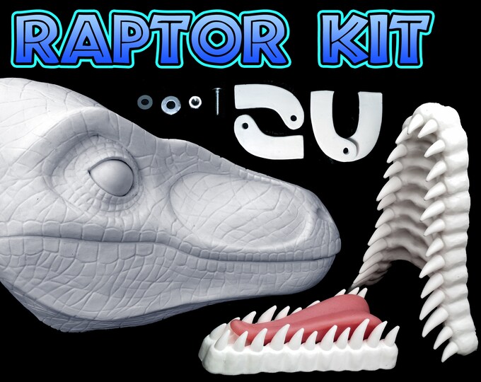 Realistic Raptor, Velociraptor, Dinosaur Resin DIY Costume Base Kit - Etsy