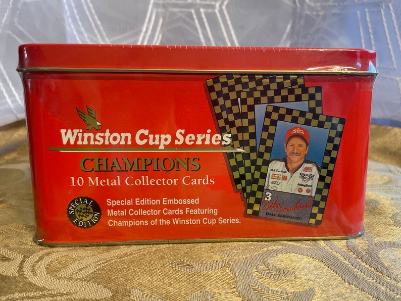 Winston Cup Series, Metal Collector Cards. Special Edition, 1995 - Etsy