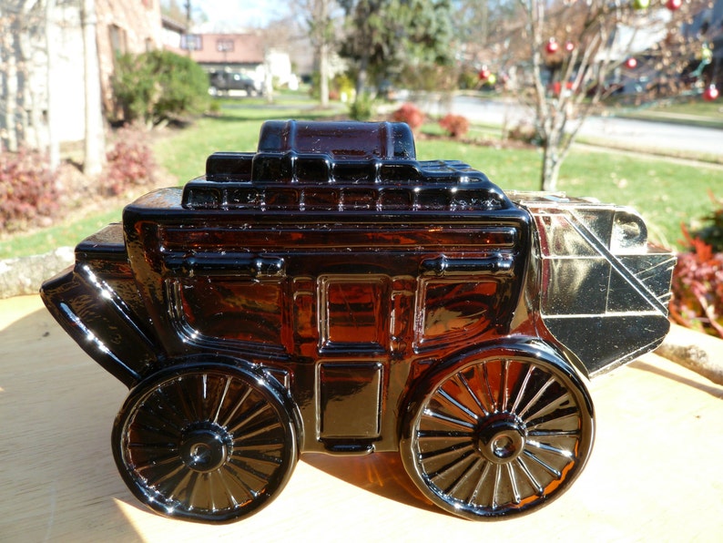 Vintage Avon Bottle - Stagecoach With Tai Winds After Shave - Etsy