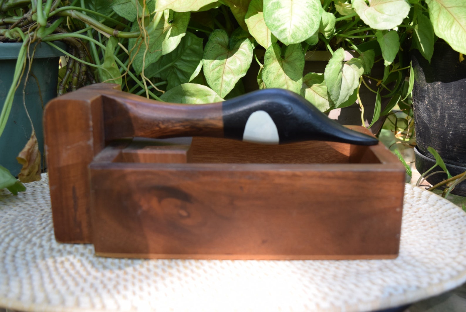 Vintage Wood Canadian Goose Nut Cracker - Etsy