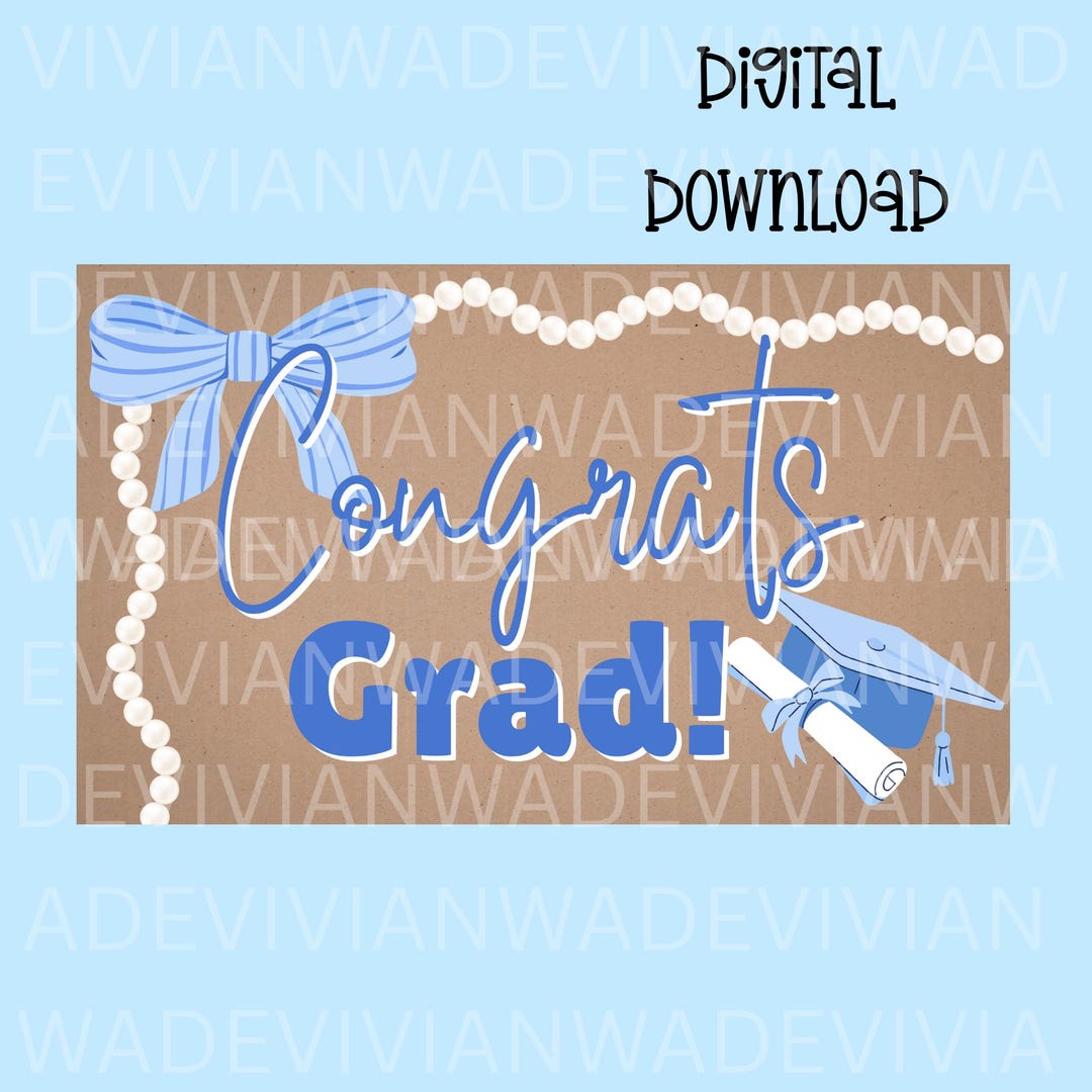 Editable Congrats Grad Banner Mockup | Graduation Banner Styled Photo ...