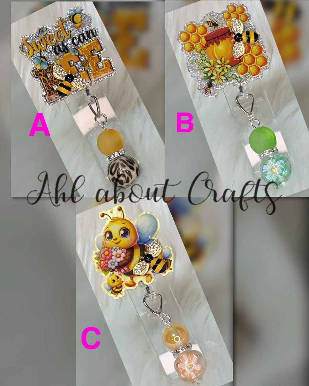 Bee Badge Reels - Etsy