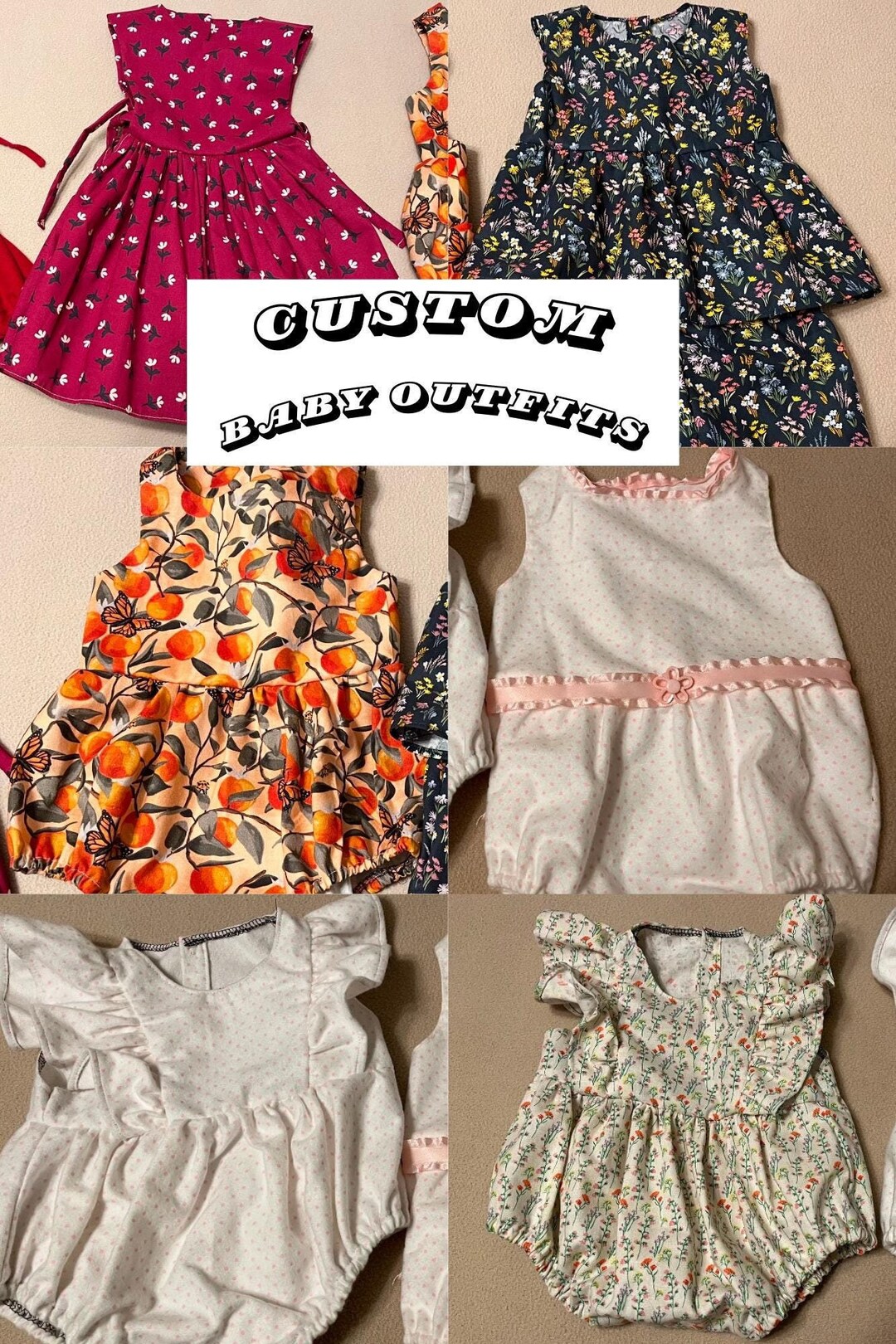 CUSTOM BABY CLOTHES | Design Your Own Baby Outfit, Baby Clothes, Custom ...