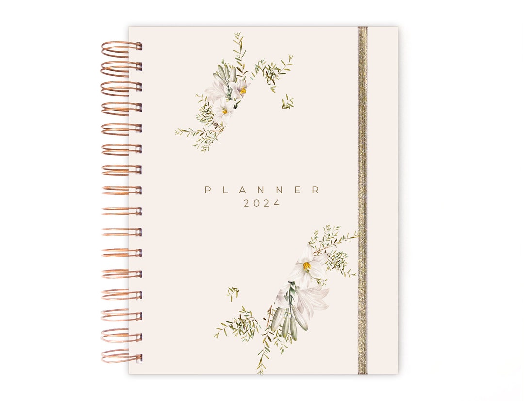 2025-2026 Calendar, Dainty Diary, Planner, Weekly Planner, A5 Planner ...