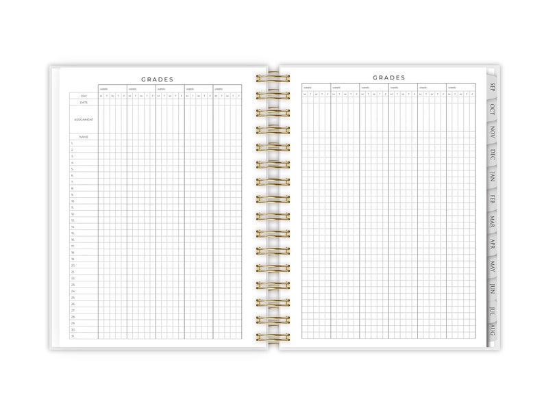 Teacher Calendar 2025-2026 | A4 Teacher Planner for Lesson Preparation ...