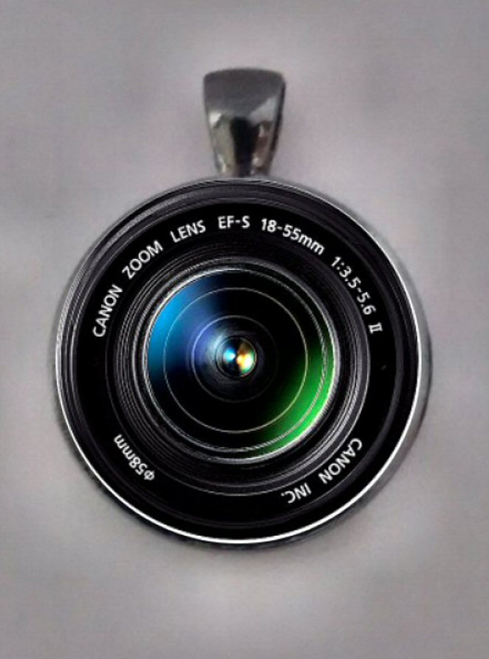 Vintage Camera Lens Pendant, Camera Lens Necklace, Camera Lens Jewelry ...