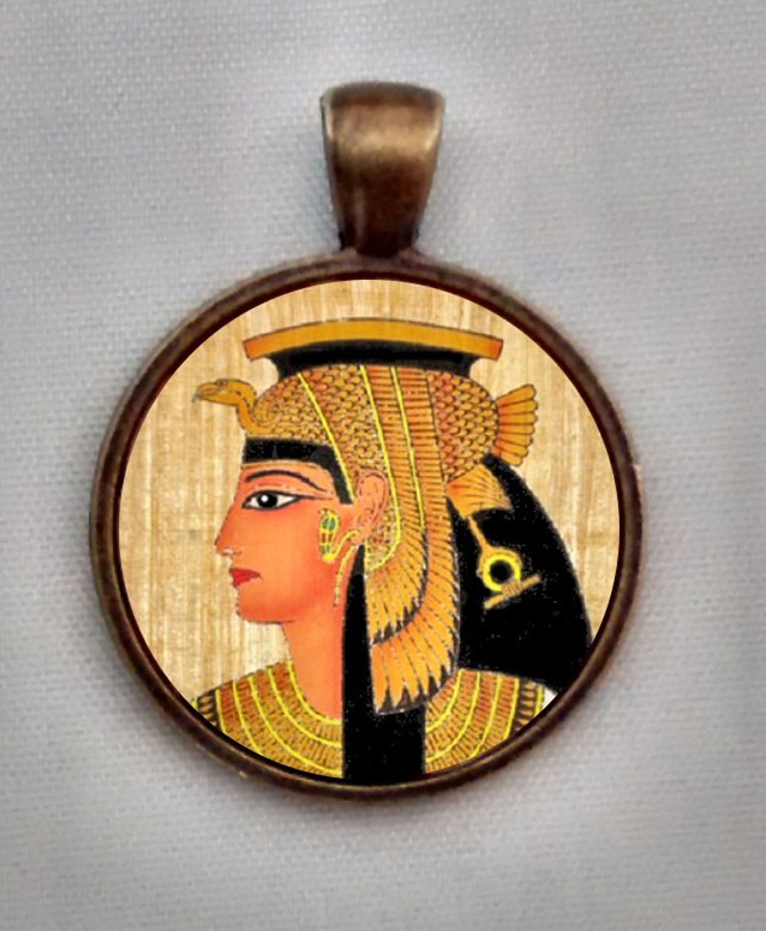 Cleopatra Necklace, Cleopatra Jewelry, Cleopatra Pendant, Egyptian ...