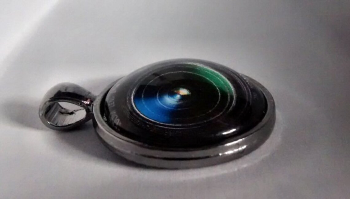 Vintage Camera Lens Pendant, Camera Lens Necklace, Camera Lens Jewelry ...