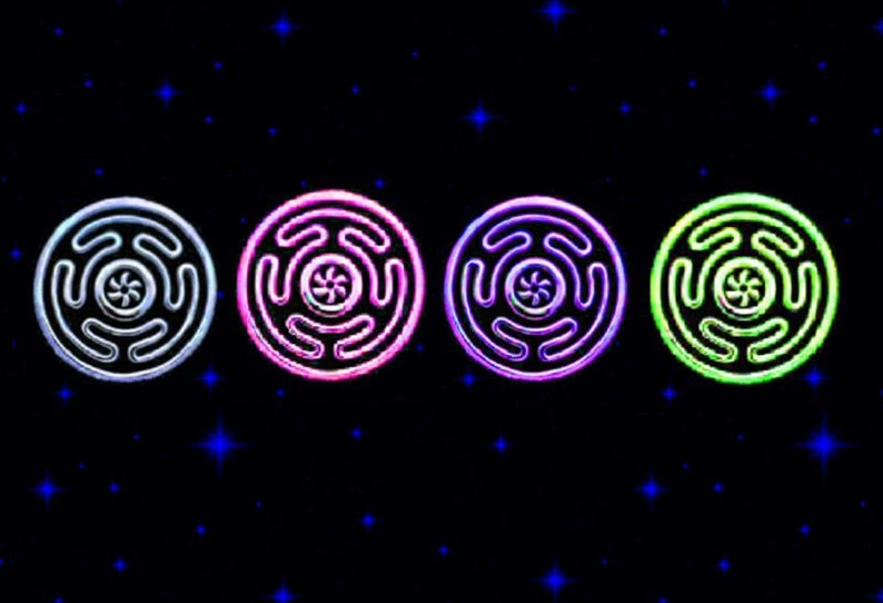 Wheel of Hecate, Greek Goddess Hecate, Moon Goddess, Labyrinth ...
