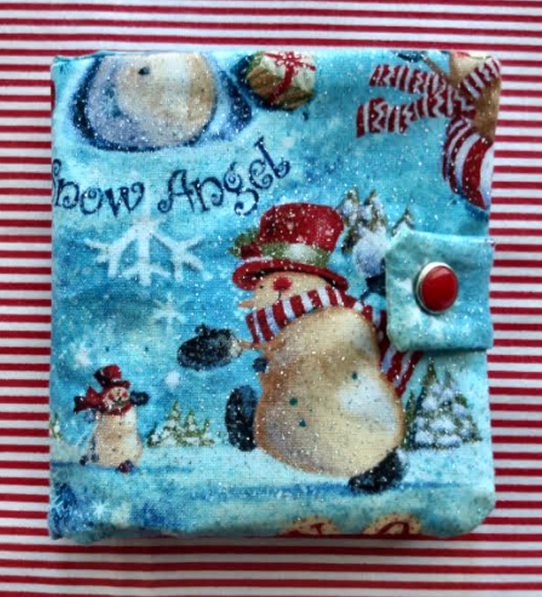 Snowman Fabric Wallet - Etsy