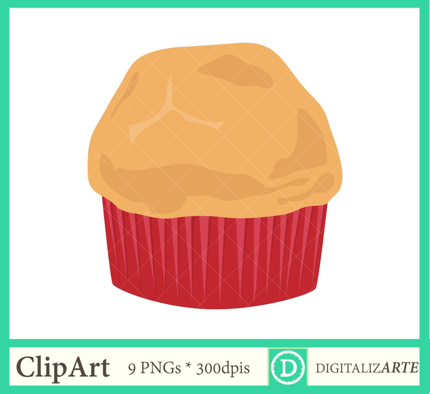 Pan Dulce 9 Traditional Mexican Pastries. Digital / Clipart Instant ...