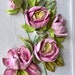 Peony 3d Painting Sculpture Painting Ranunculus Plaster Panno Impasto ...