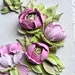Peony 3d Painting Sculpture Painting Ranunculus Plaster Panno Impasto ...