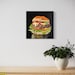 Burger Painting Original Food Painting Delicious Picture Kitchen ...