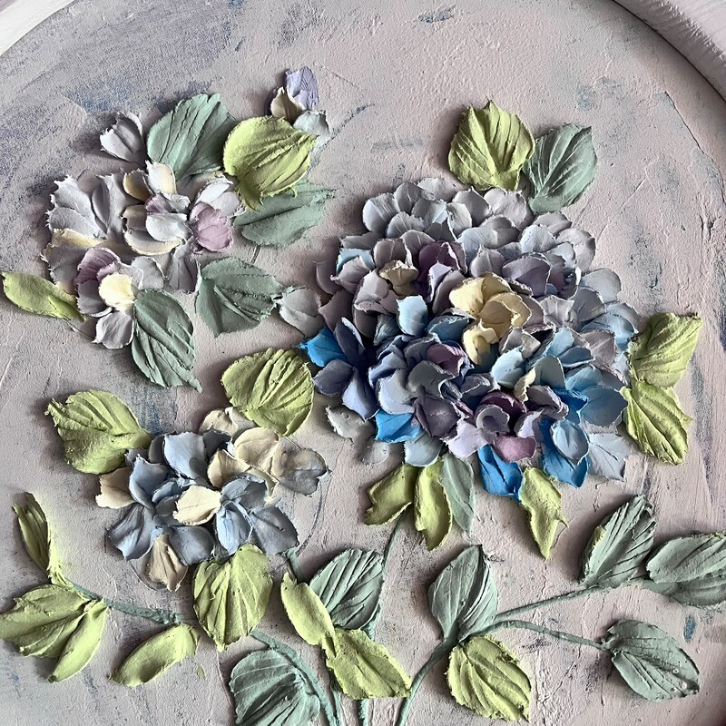 Flower Plaster Art - Etsy