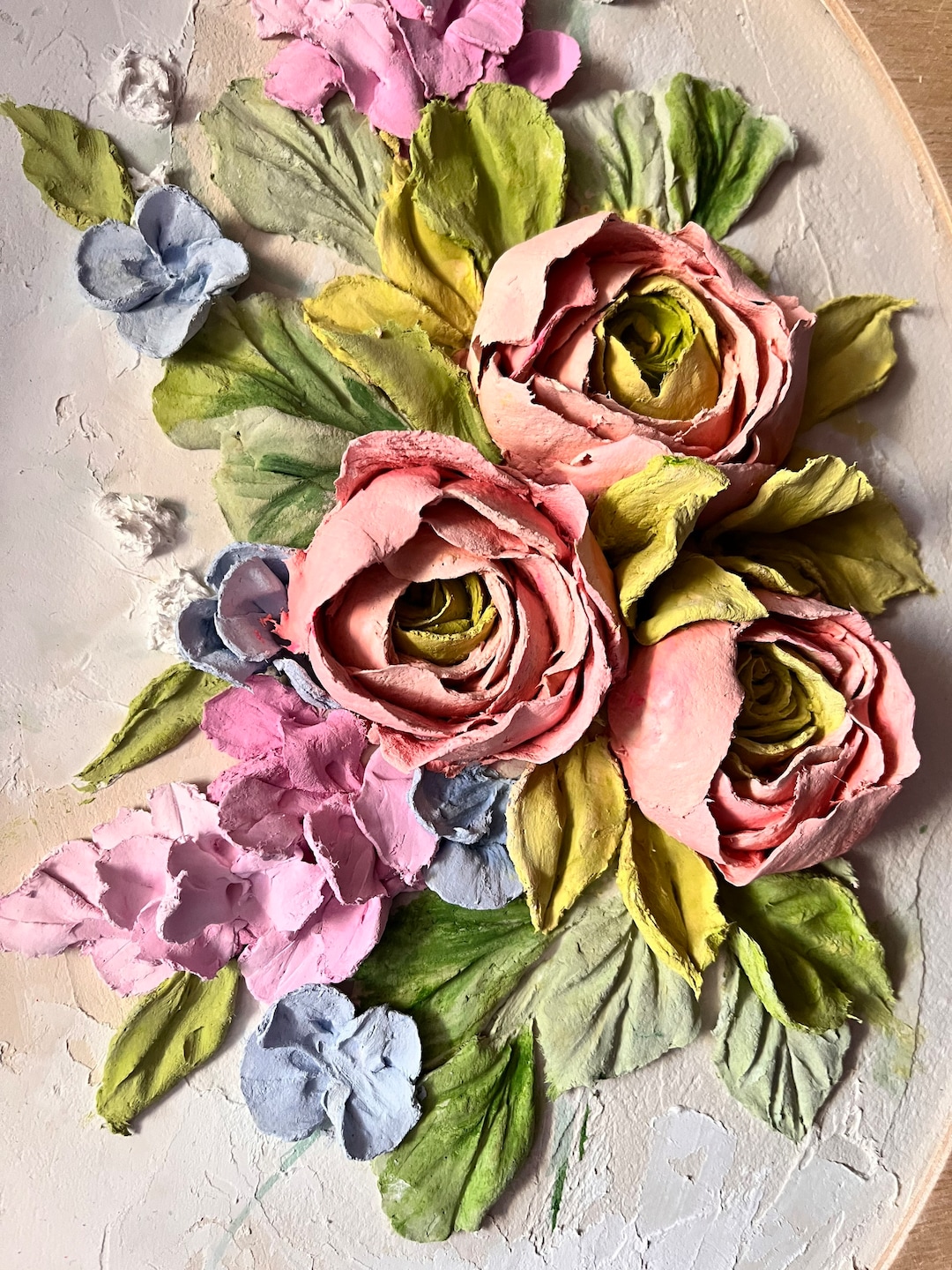 Sculpture Painting 3d Flowers Painting 3d Painting Texture - Etsy