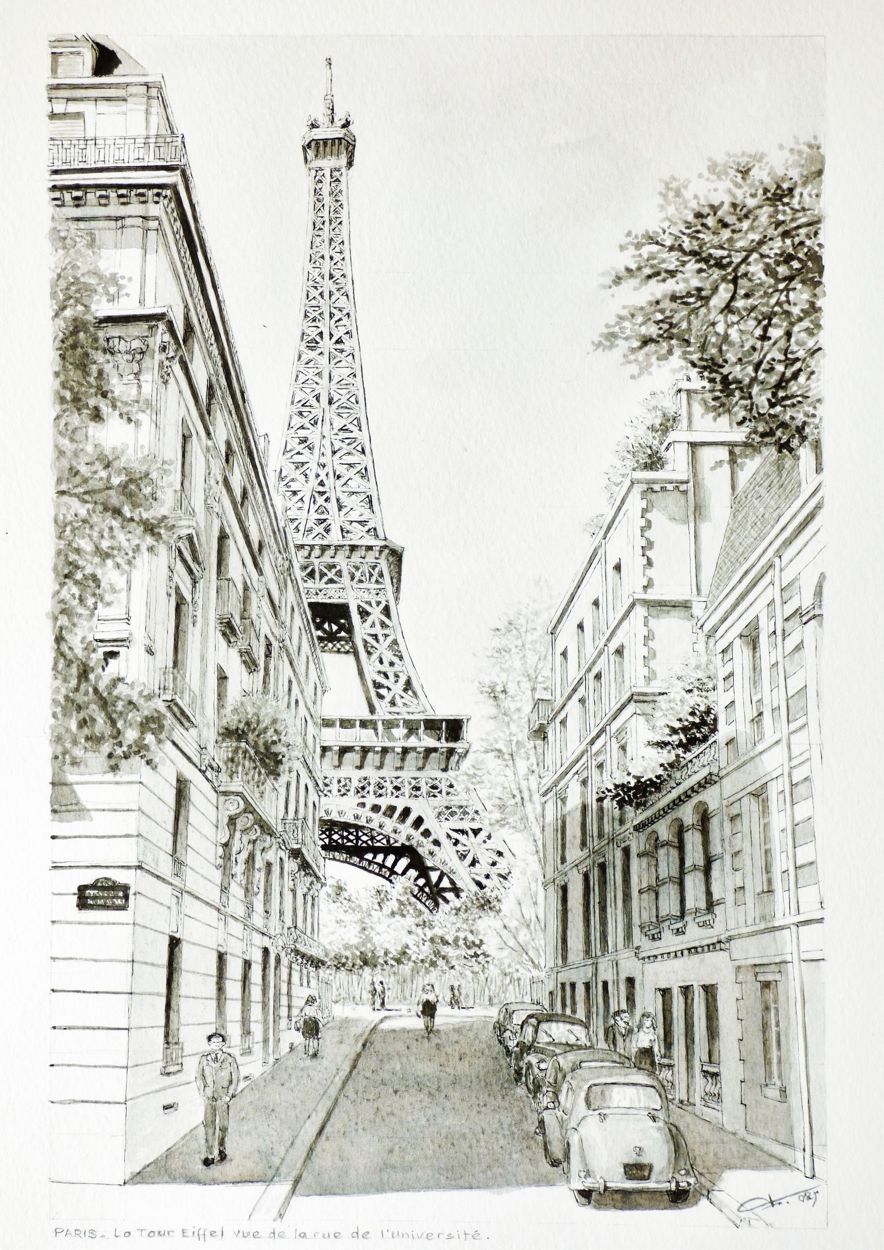 dessiner la tour eiffel - DrBeckmann dessiner la tour eiffel - DrBeckmann