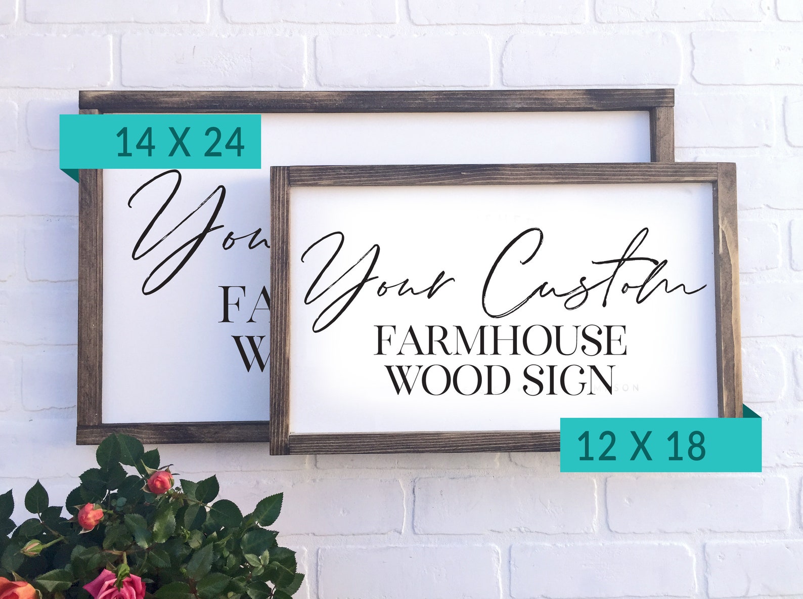 Farmhouse Sign Customized With Your Own Saying or Quotes - Etsy