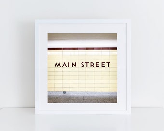 Toronto Subway Sign - Etsy
